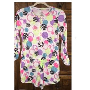 Justice | Pajamas | Justice Thermal Pajama Shorts Romper Girls 6 | Poshmark